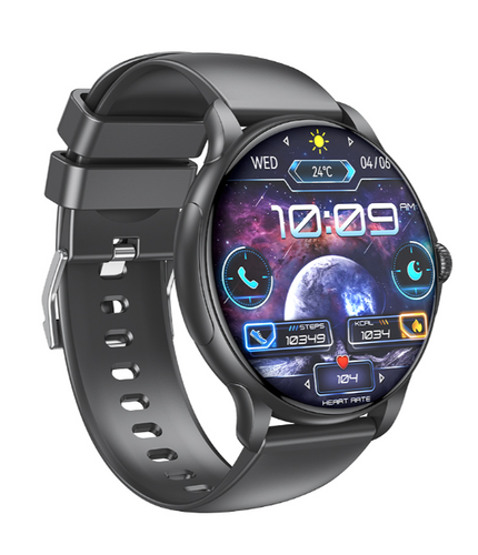 Smartwatch XO J11 czarny Amoled • Awa24.pl